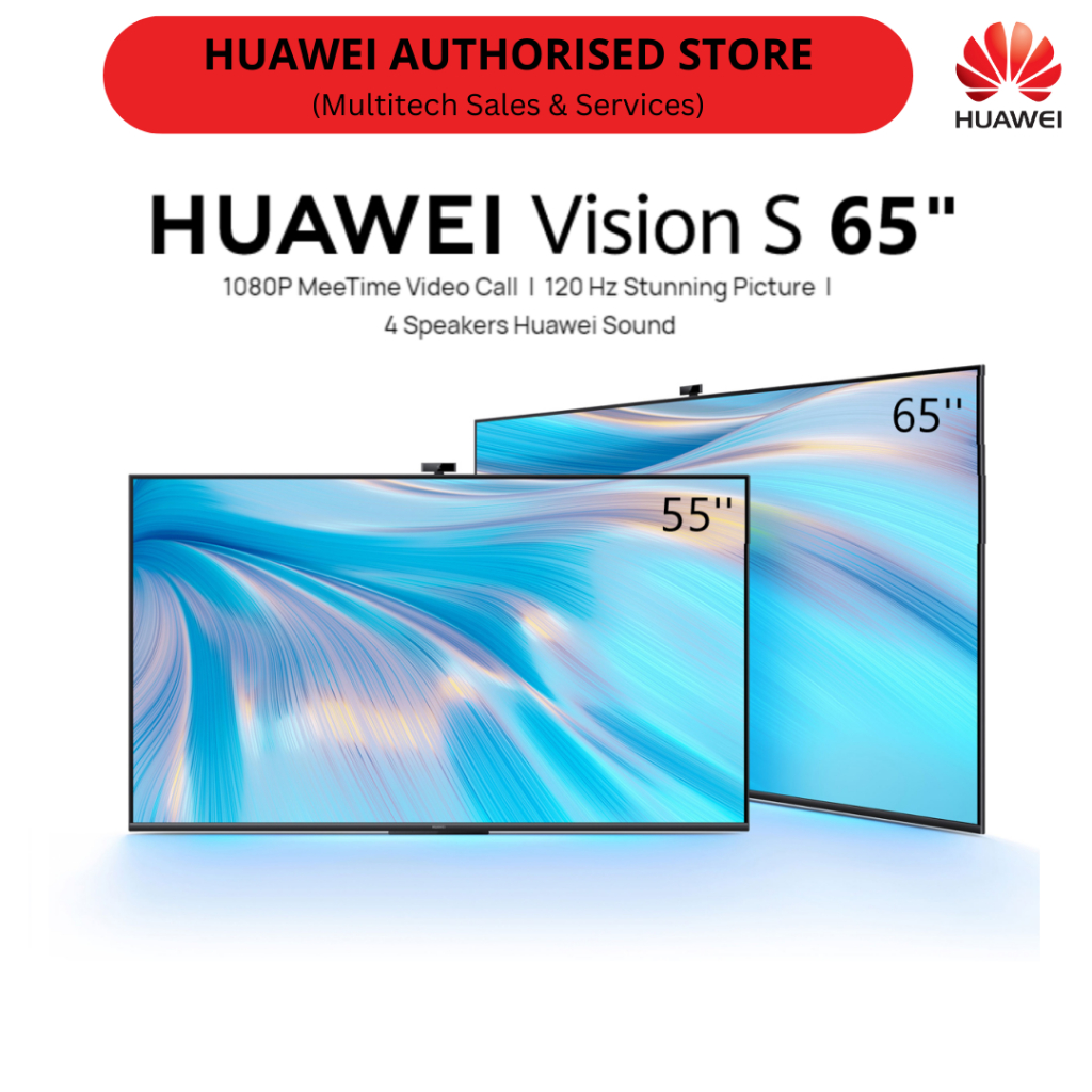 HUAWEI Vision S 65" Smart TV 120Hz High Refresh Rate Screen (Delivery ...