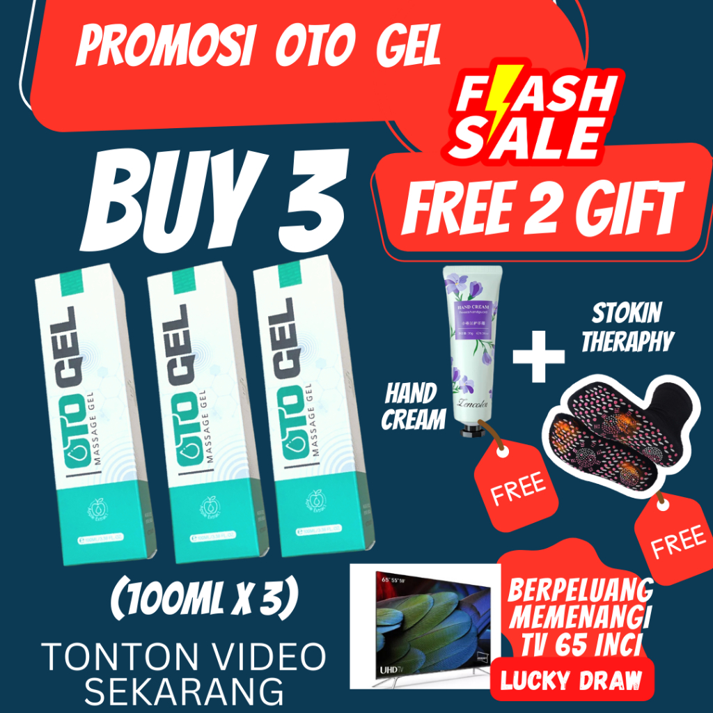 OTO GEL Original HQ Ubat Sakit Lutut pinggang Lenguh dan sendi salah ...