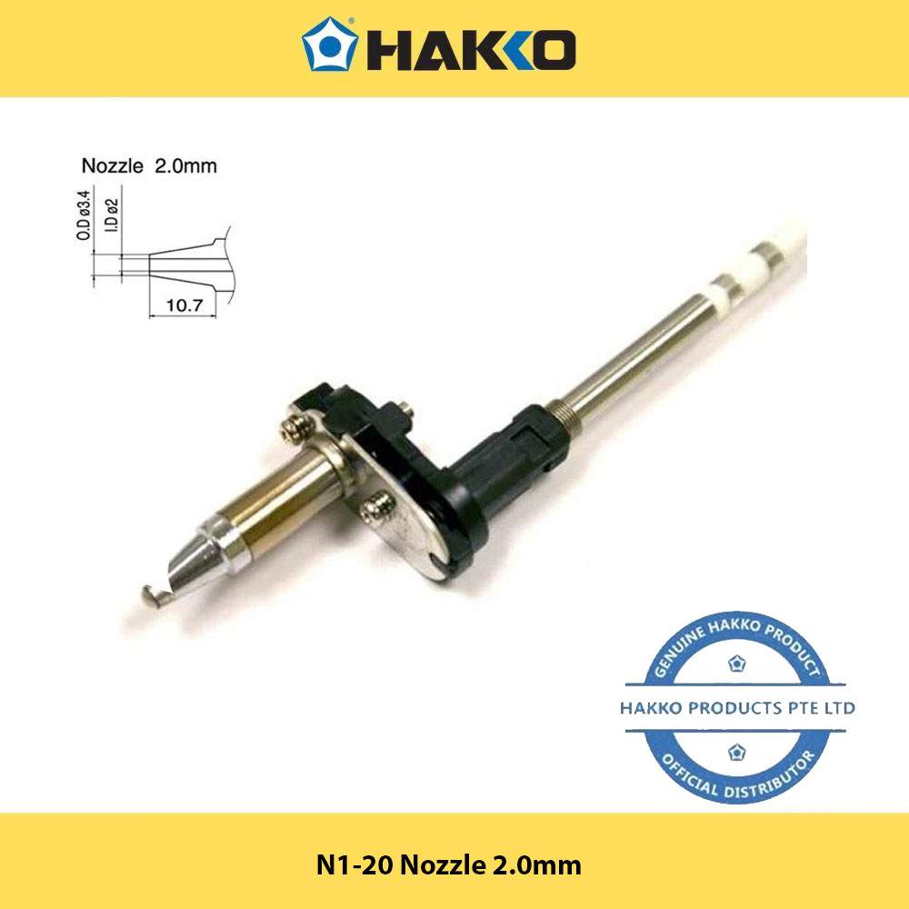 HAKKO N1-20 Nozzle 2.0mm Desoldering Soldering Station Repair Rework ...