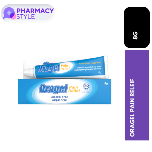 Oragel Pain Relief 8g (EXP: 06/2026) | Shopee Malaysia