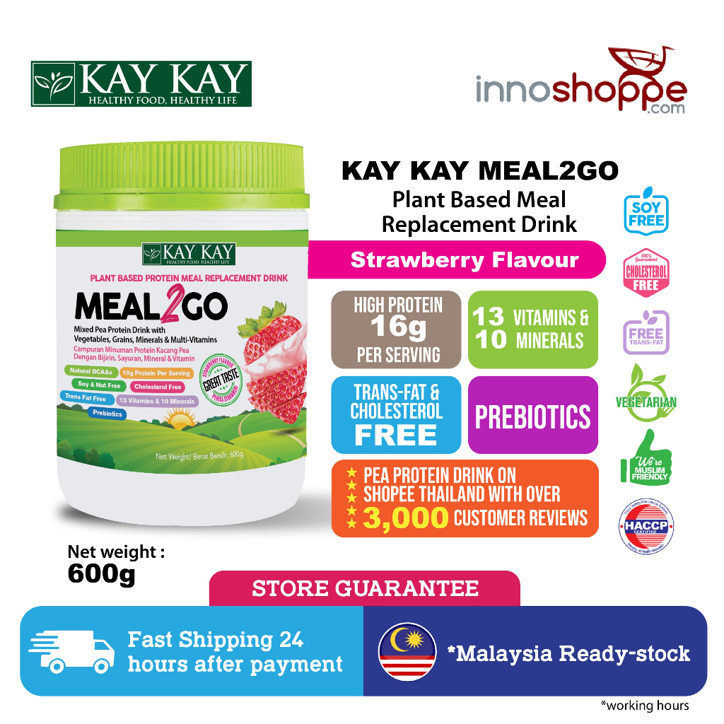 KAY KAY™ Meal Replacement Plant Based Protein Drink (Meal2Go ...