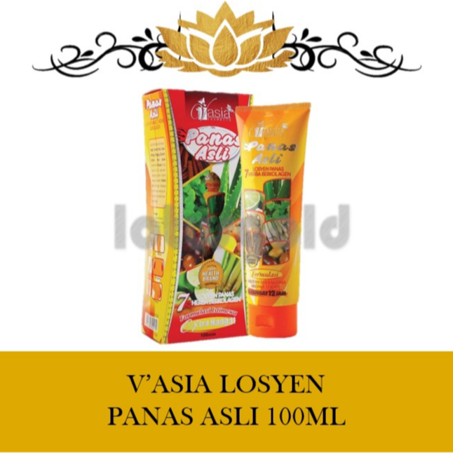 V ASIA LOSYEN PANAS ASLI 100ML FREE GIFT | Shopee Malaysia