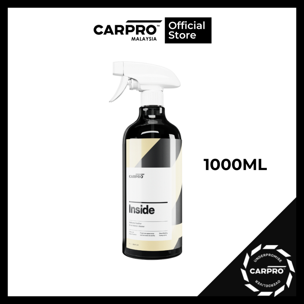 CARPRO Inside (1L) - Dedicated Leather & Car Interior Cleaner - Infused ...