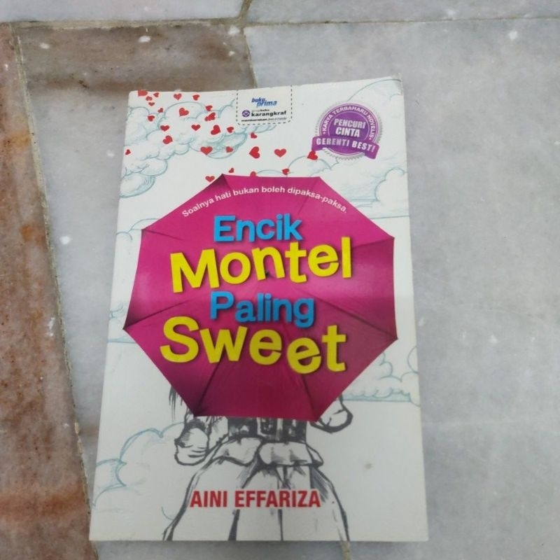 Novel En. montel paling sweet(preloved) | Shopee Malaysia