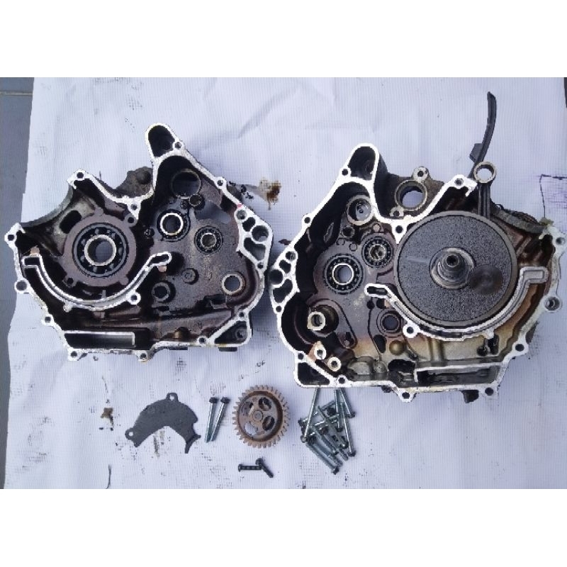 crankcase lc 4s auto number engine 5YP-002878 crankcase lc 4s crankcase ...