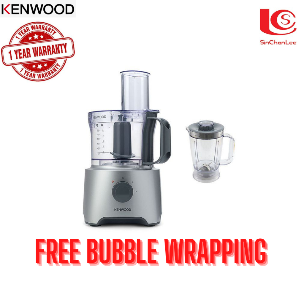 KENWOOD MULTIPRO COMPACT 2.1L-FOOD PROCESSOR FDP301SI | Shopee Malaysia