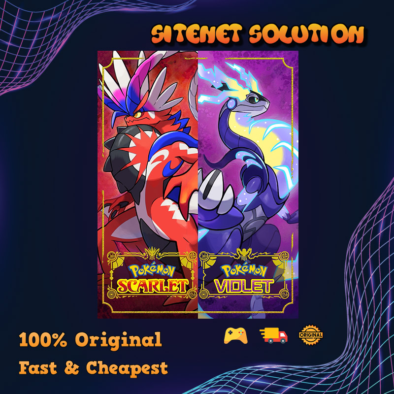 Pokémon Scarlet Violet [PC Digital Download][Offline] | Shopee Malaysia
