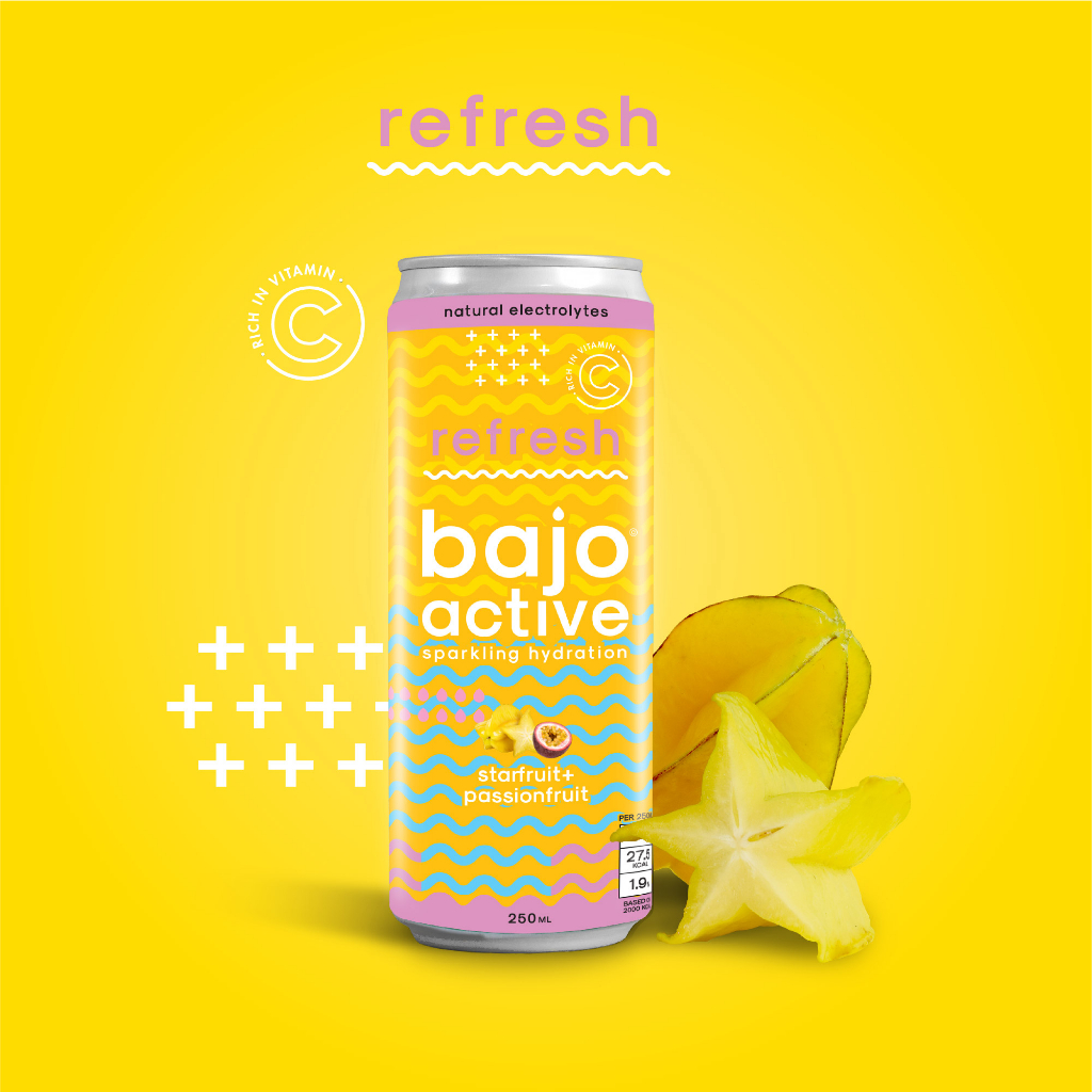 The Tapping Tapir BAJO Sparkling Hydration Natural Electrolytes Fruit ...