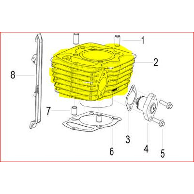 KEEWAY CAFE RACER 152 ENGINE PART- 3/4 | Shopee Malaysia