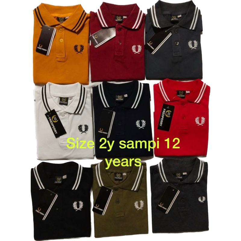 🇲🇾Fred Ferry collar Kain 💯 cotton Bodak dewasa sama warna ada family ...