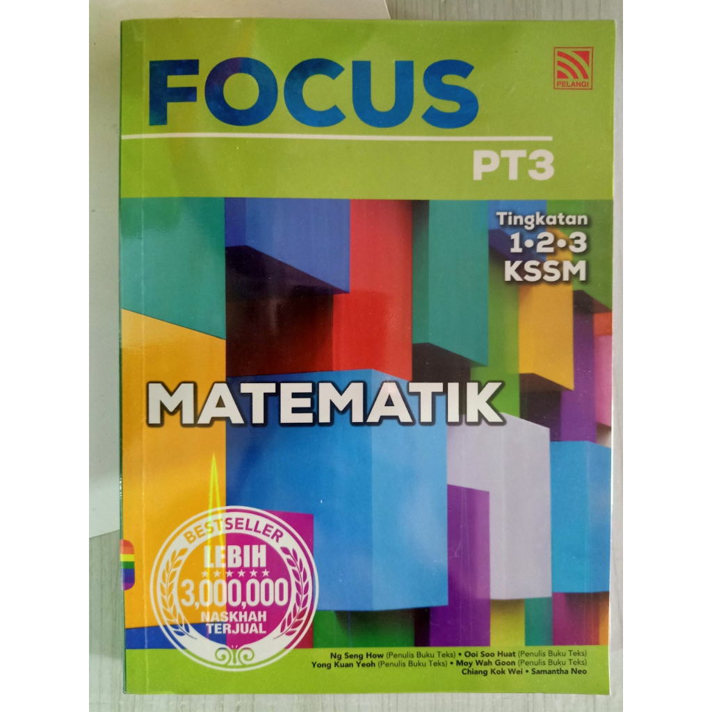 Focus Matematik PT3 ~~ Pelangi (Revision Book) | Shopee Malaysia
