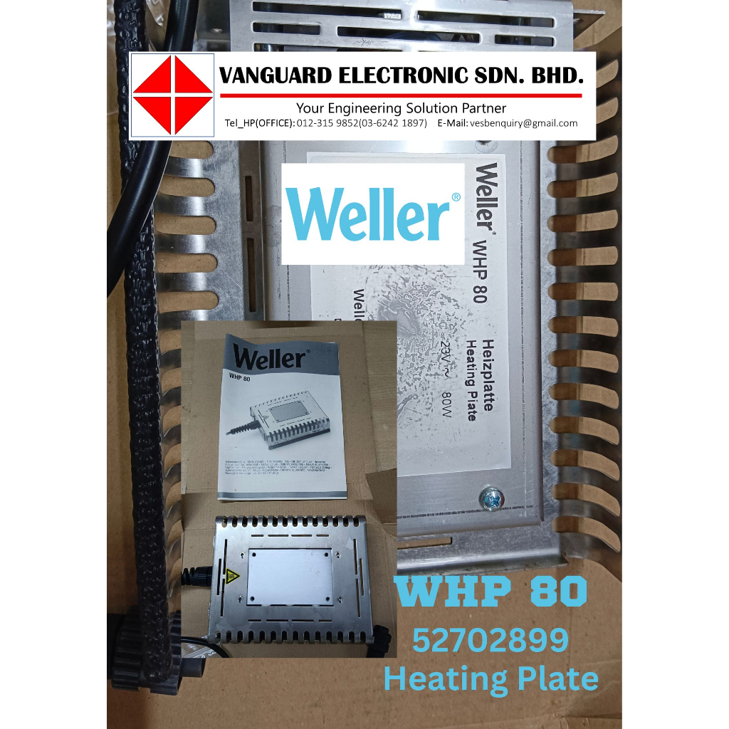 Weller WHP-80 Heating Plate 52702899 | Shopee Malaysia