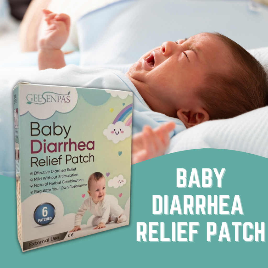 Geesenpas Baby Diarrhea Relief Patch Diarrhea Patch Cirit birit Kanak ...