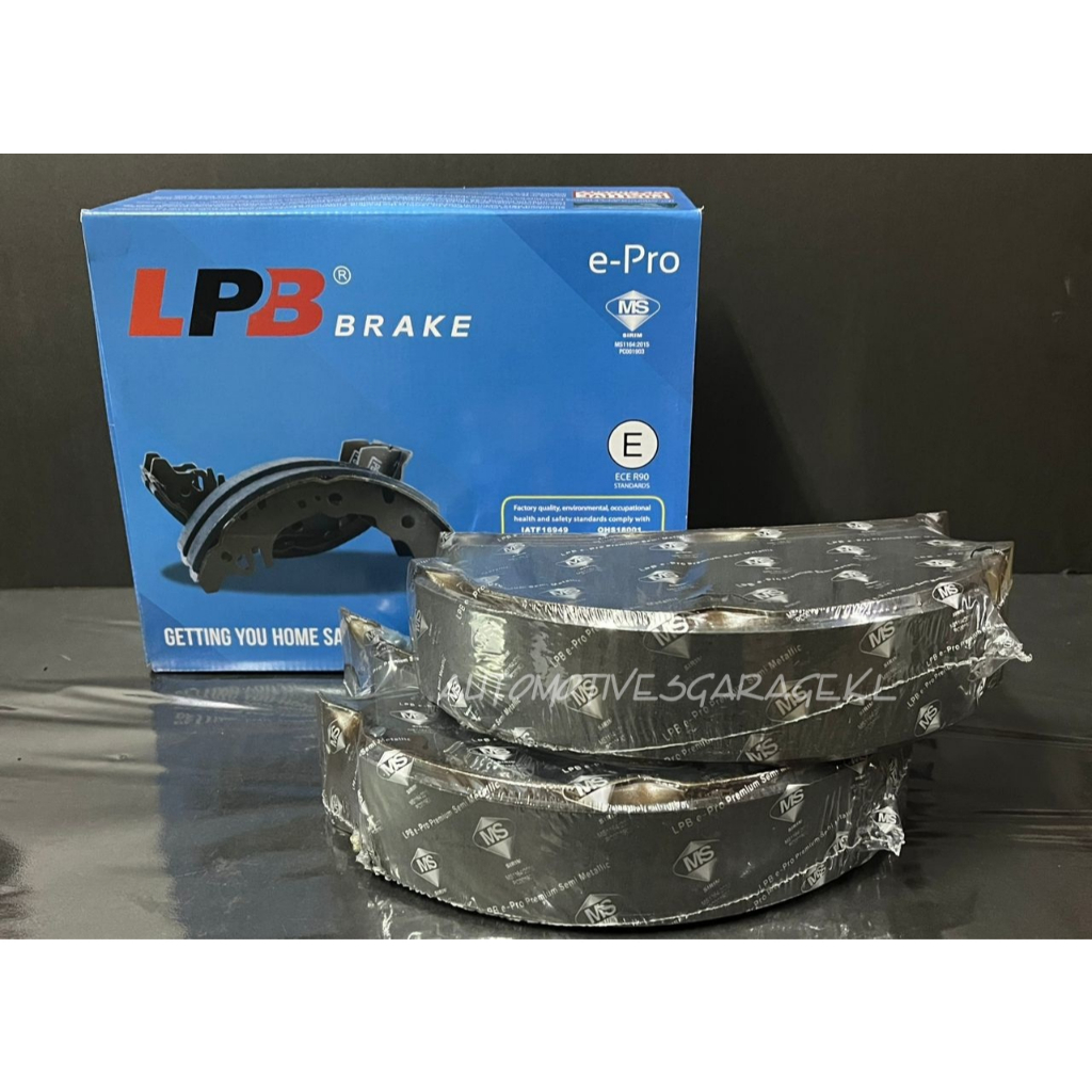 LPB E-PRO BRAKE SHOE - G0041C - TOYOTA HILUX KUN25 / KUN26 / GUN125 ...
