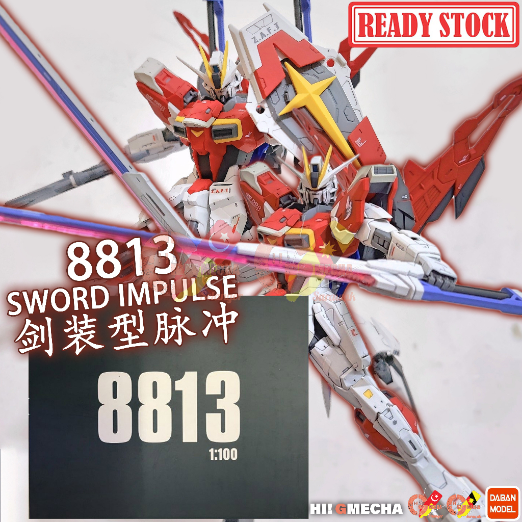 MG 8809 Blast Cannon 8811 Force 8813 Sword Impulse PB RG Force Sword ...