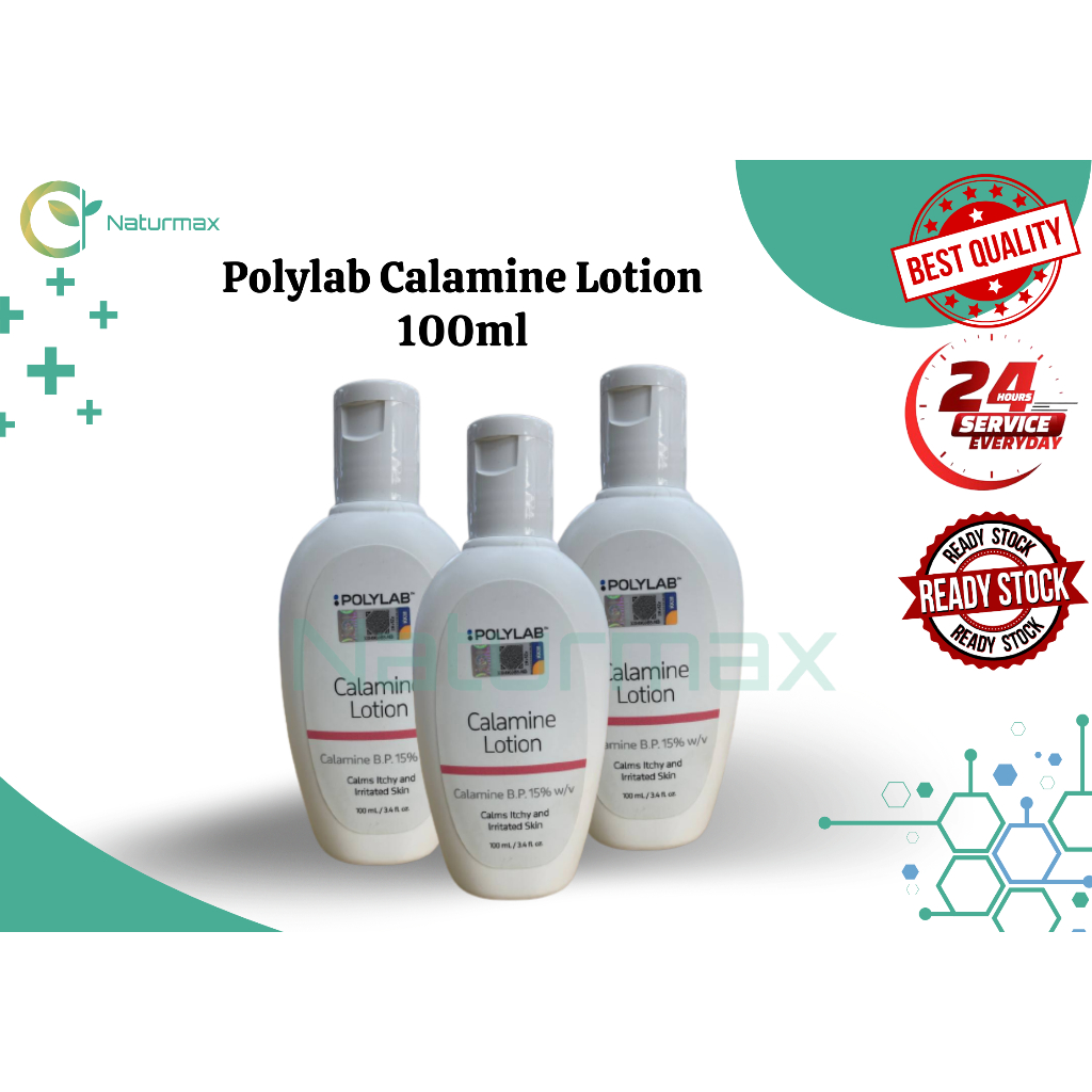 [Ready Stock] Polylab Calamine Lotion 100ml | Shopee Malaysia