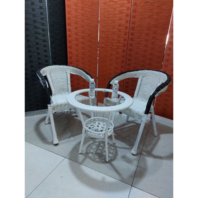 GARDEN SET/COFFEE TABLE/KERUSI & MEJA KOPI/KERUSI LAMAN SANTAI 5in1 ...