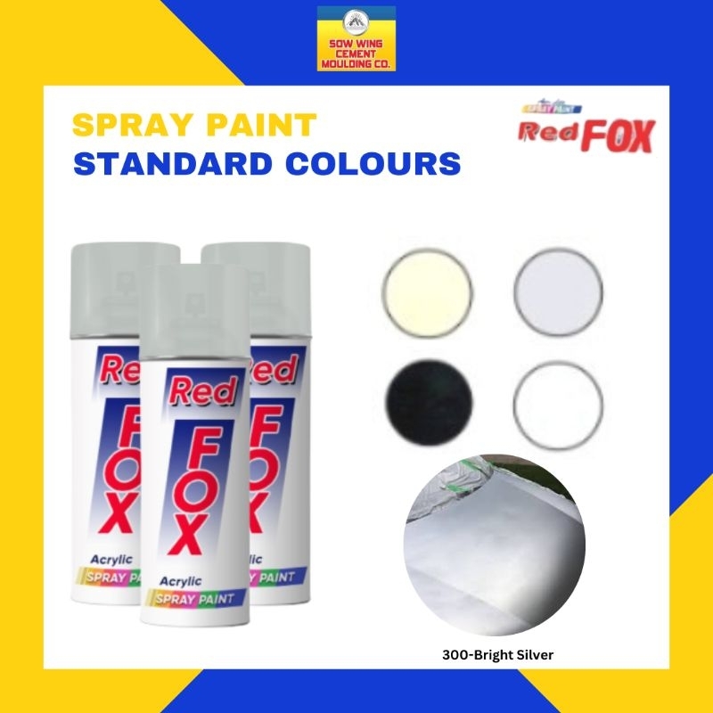 RED FOX Acrylic Spray Paint | Shopee Malaysia