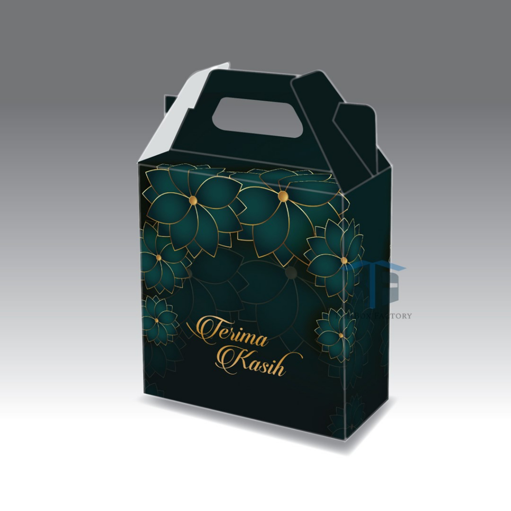 100pcs PROMOSI Doorgift Box | Wedding Box | Goodies Box | Kotak Kahwin ...