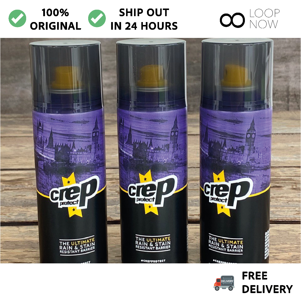 RAIN & STAIN SHOE/SNEAKER PROTECTOR SPRAY by CREP PROTECT | Shopee Malaysia