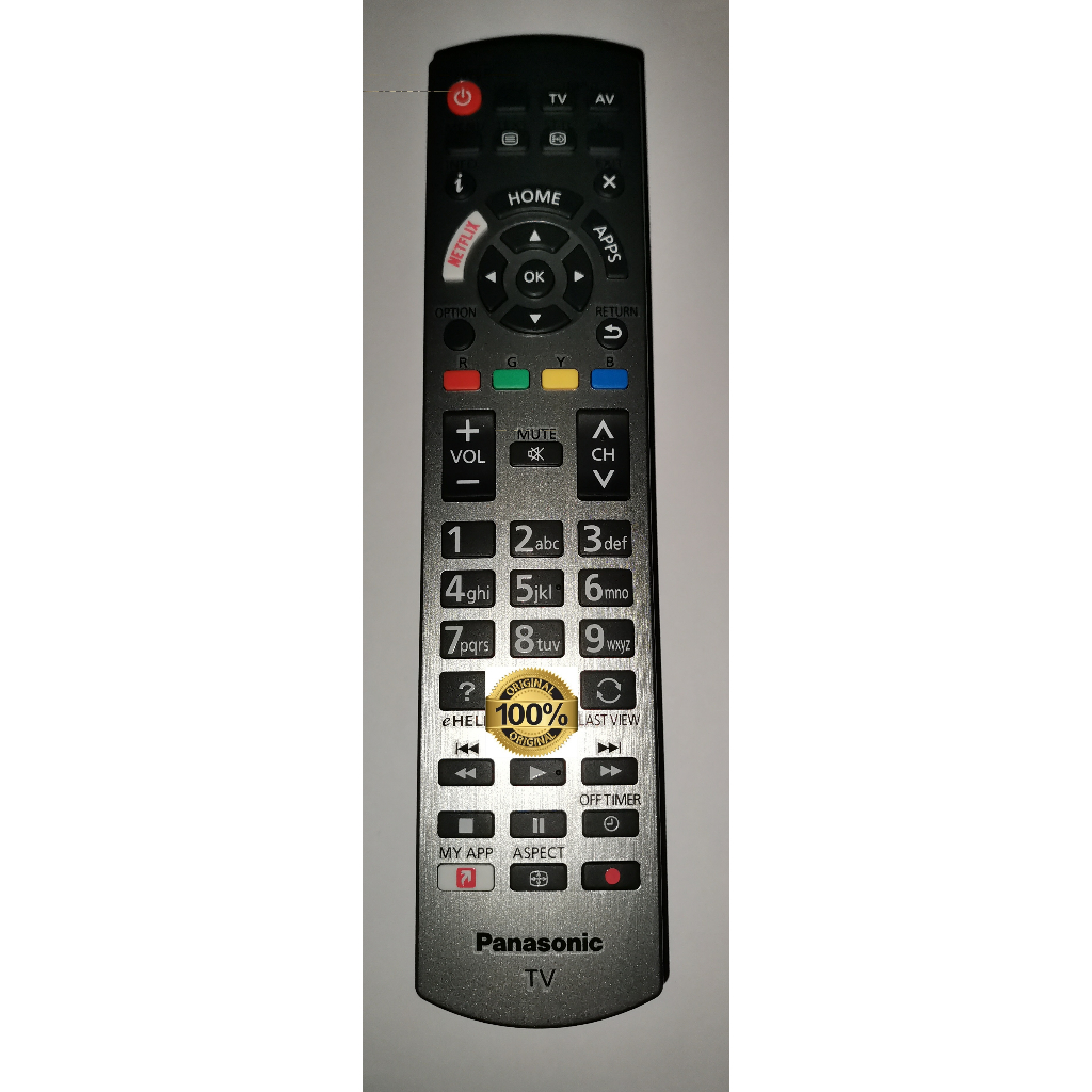 Original Panasonic Smart Tv Remote Control (For Various Models ...