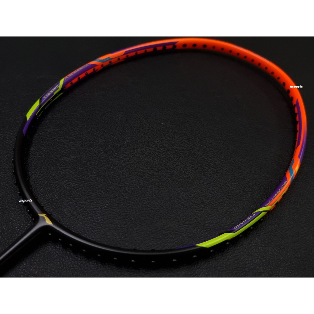 LI-NING TURBO 99(FOR SMASH) ORANGE (ORIGINAL)(Free String and Grip ...