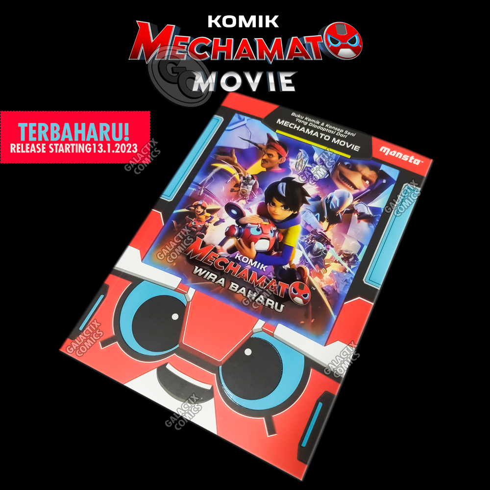 🆕 Komik Mechamato Movie Comic : Wira Baharu | Shopee Malaysia