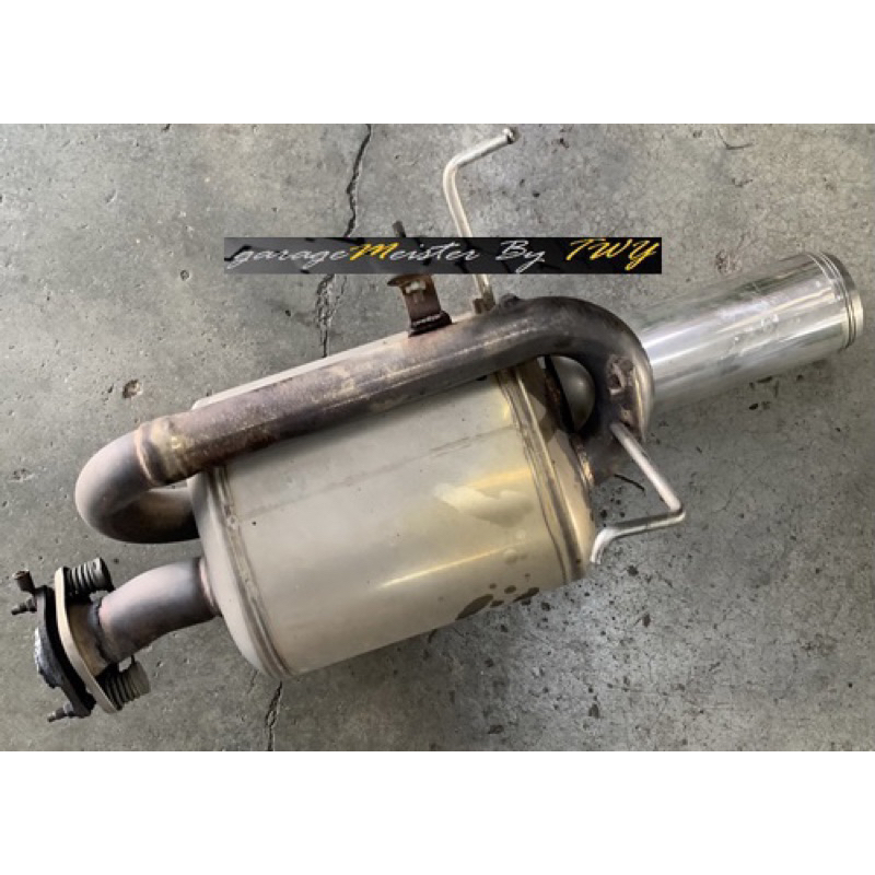 Used Mugen Twin Loop Shotgun Muffler Shopee Malaysia
