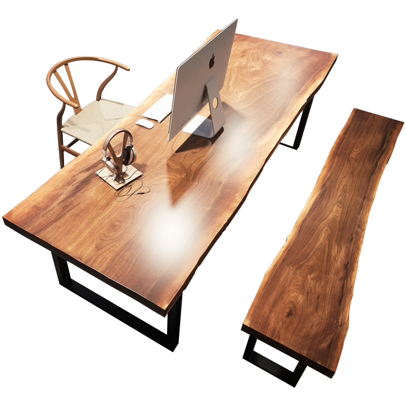 YY premium pine wood solid wood table computer table desk coffee table ...