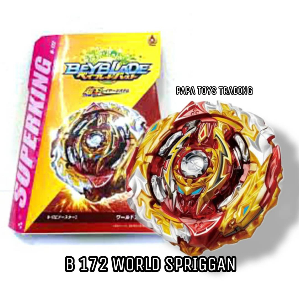 READY STOCKS!!!Beyblade Burst SuperKing Booster B-172 World Spriggan.U ...