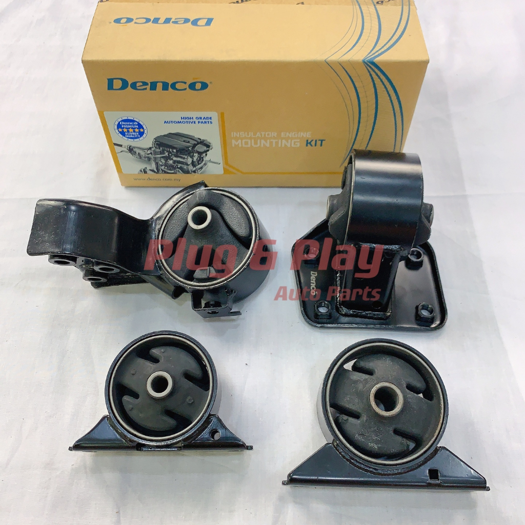 QUALITY DENCO ENGINE MOUNTING SET PROTON WIRA 1.3 / 1.5 , SATRIA 1.3 ...