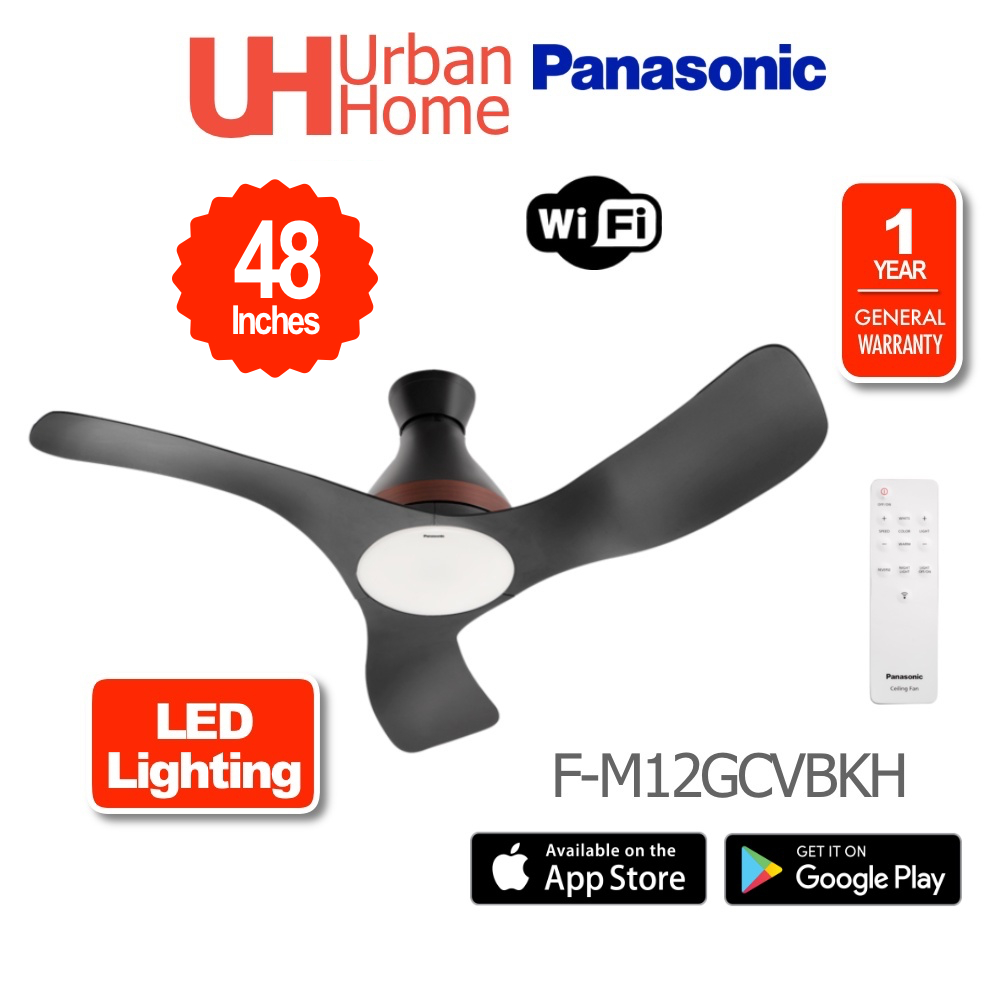 Panasonic WIFAN 3 Blades LED DC Motor Ceiling Fan (48" , WiFi) F ...