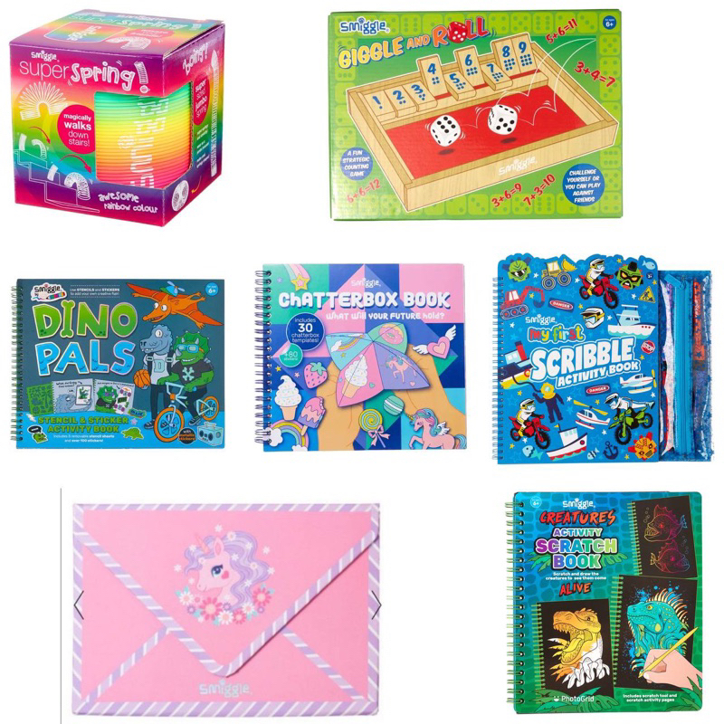 🔥Smiggle💯Original💯ACTIVITY BOOK🔥 | Shopee Malaysia
