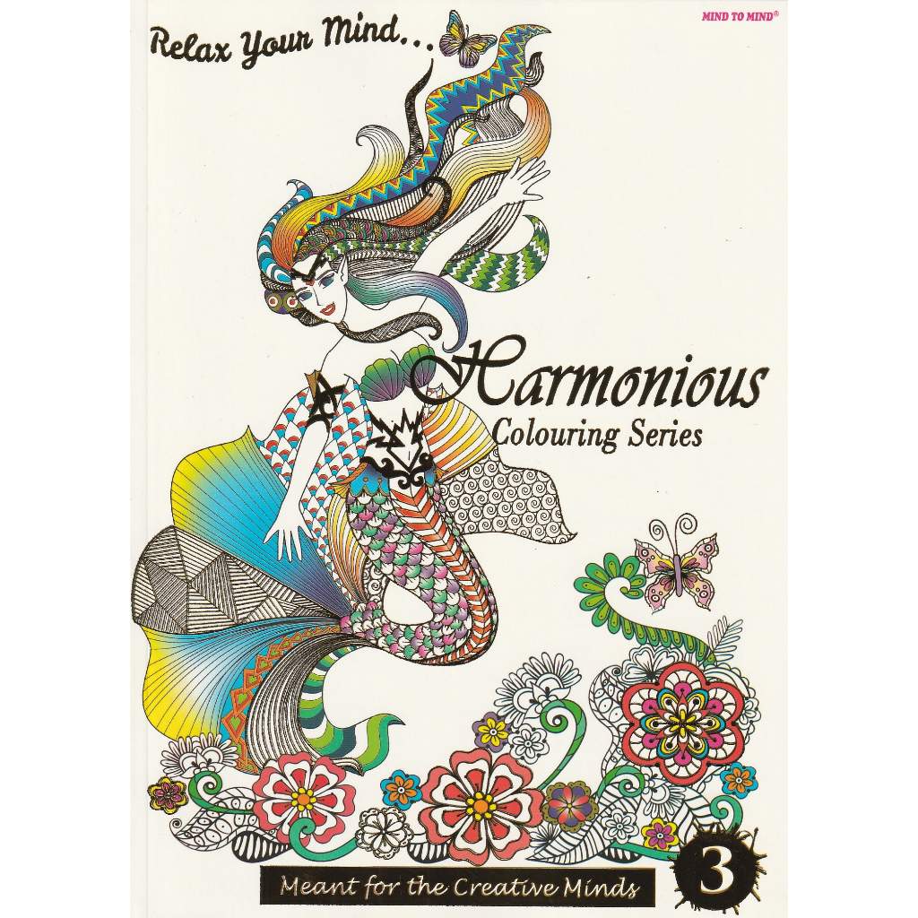 HARMONIOUS COLOURING SERIES BOOK 3 | Shopee Malaysia