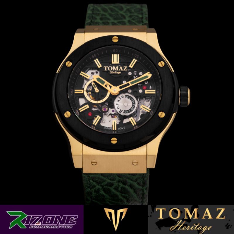 TOMAZ Watch ROYALE TW014-D9 [Gold/Green/Black] Legend / New / Authentic / Original / Limited ...