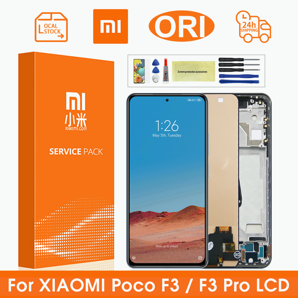 POCO F3/F3 PRO/REDMI K40/K40 PRO/MI 11i/ MI 11X PRO TFT LCD Touch Display Screen Digitizer ...