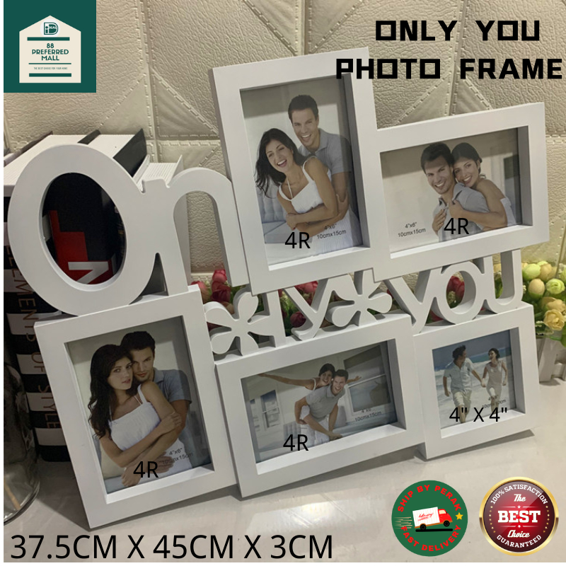 Photo Frame Only You Plastic Photo Frame Pvc Fashion Minimalist Art ...
