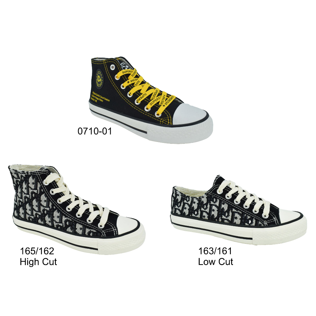 1621651631610710 Kasut Sneaker Men Kasut Canvas Kasut Low Cut High Cutkasut Lelaki Murah