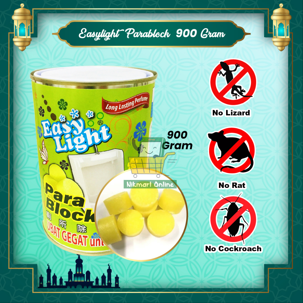 EasyLight Para Block (900GM) Ready Stock Ubat Gegat Halau Serangga ...