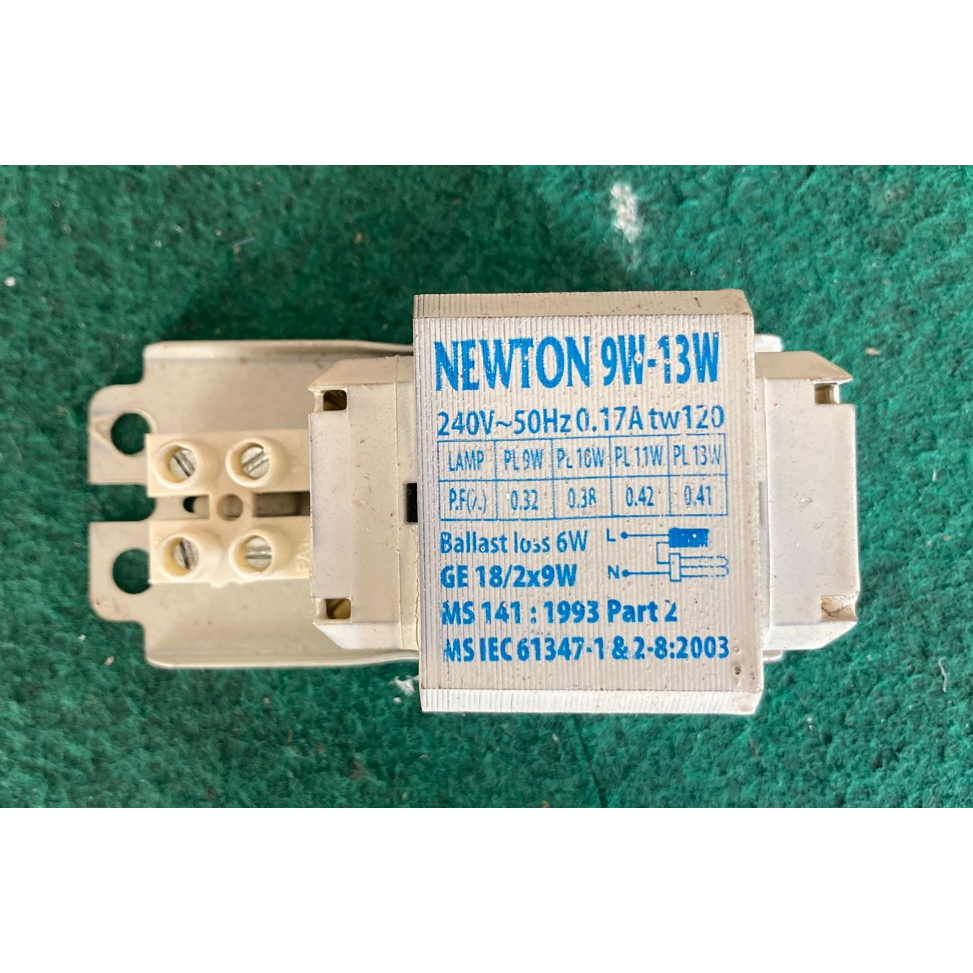 9~13W / 18W NEWTON / OTHER BRAND PL-C Fluorescent Magnetic Ballast/ Choke | Shopee Malaysia