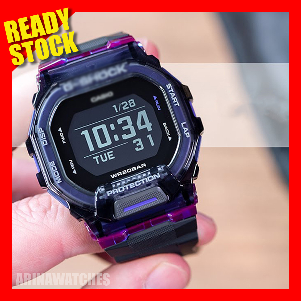 G SHOCK JAM TANGAN GBD200 JOKER PURPLE - JAM LELAKI / JAM TANGAN ...
