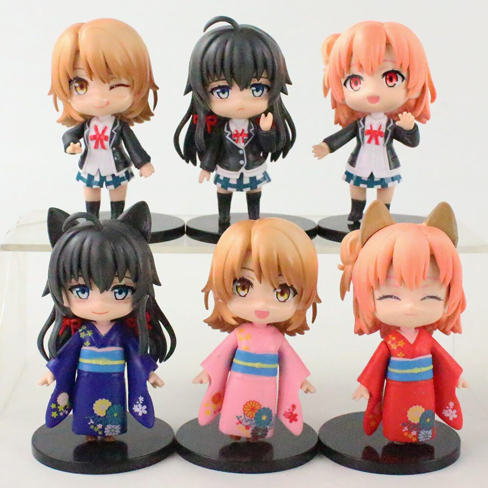 6Pcs/Set Anime My Teen Romantic Comedy SNAFU Climax Hikigaya Hachiman ...