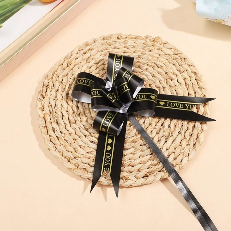 (1PCS) 12CM Ready Made Ribbon Bow / Pull Ribbon Bow / Ribbon Tarik ...