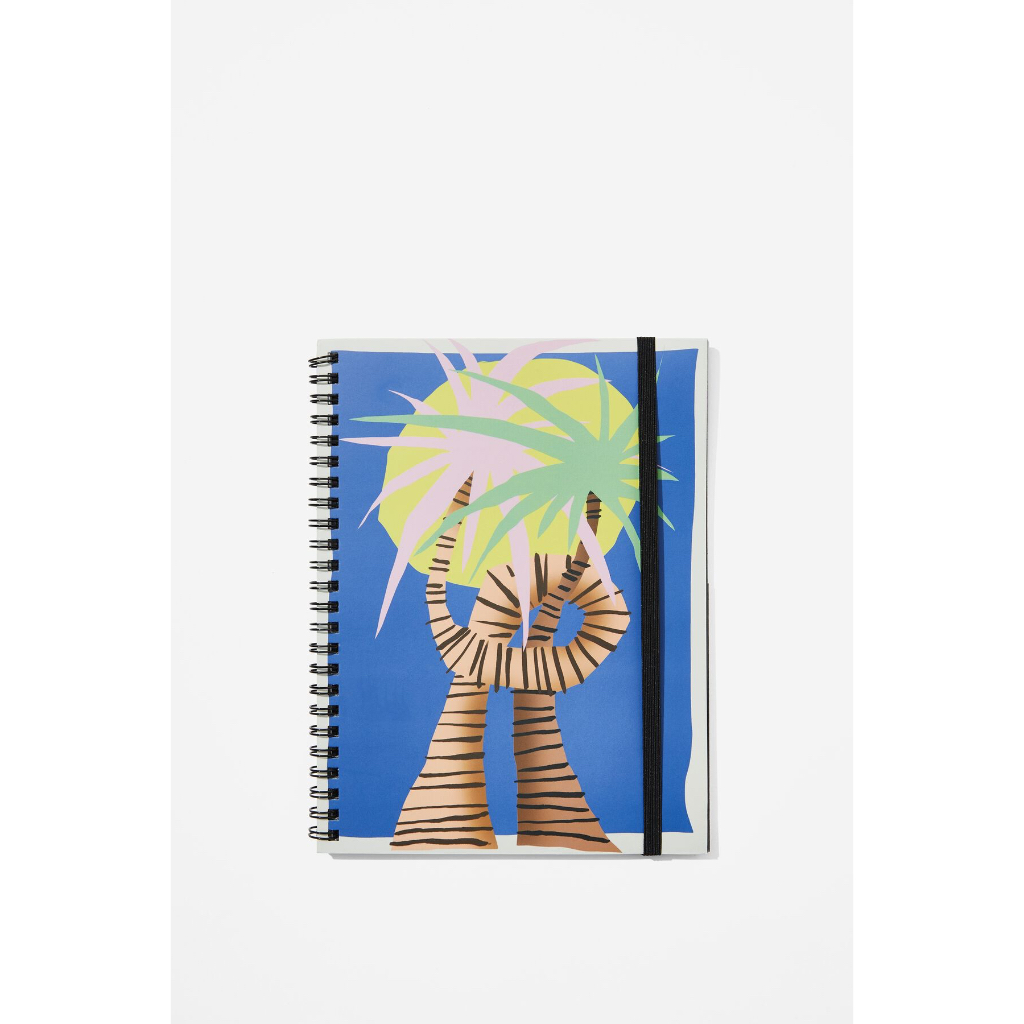 TYPO Notebook / A5 Spinout Notebook Recycled / 120 Lined Pages | Shopee ...