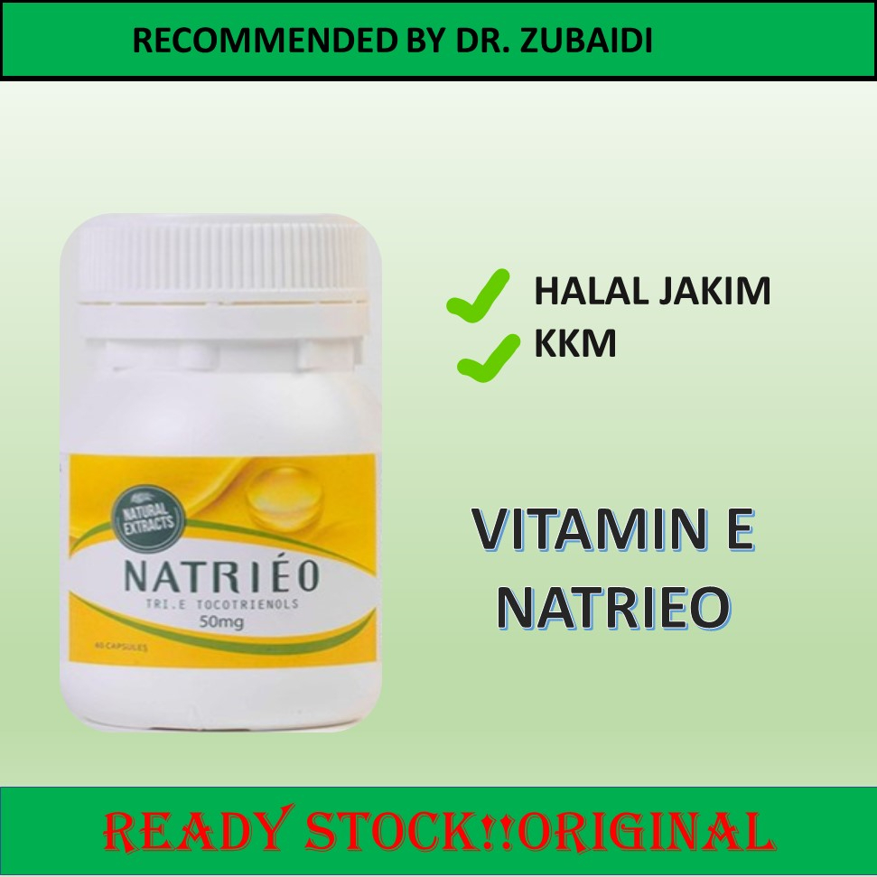💥💥READY STOCK ! VITAMIN E TOCOTRIENOL NATRIEO by SIME DARBY ...