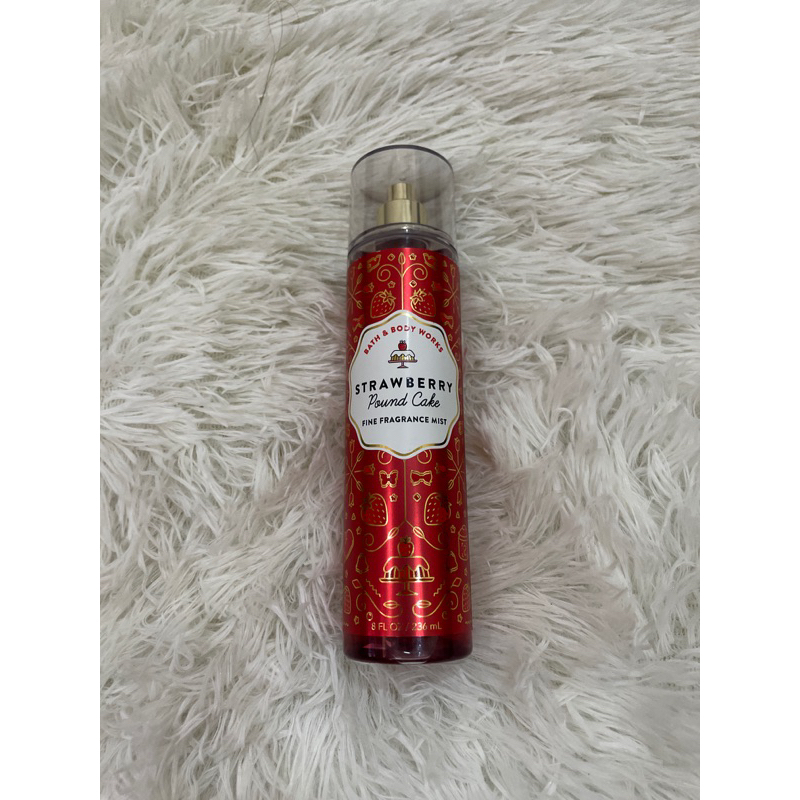 Bath&Body Works Strawberry Pound Cake Mist 236 ML | Shopee Malaysia