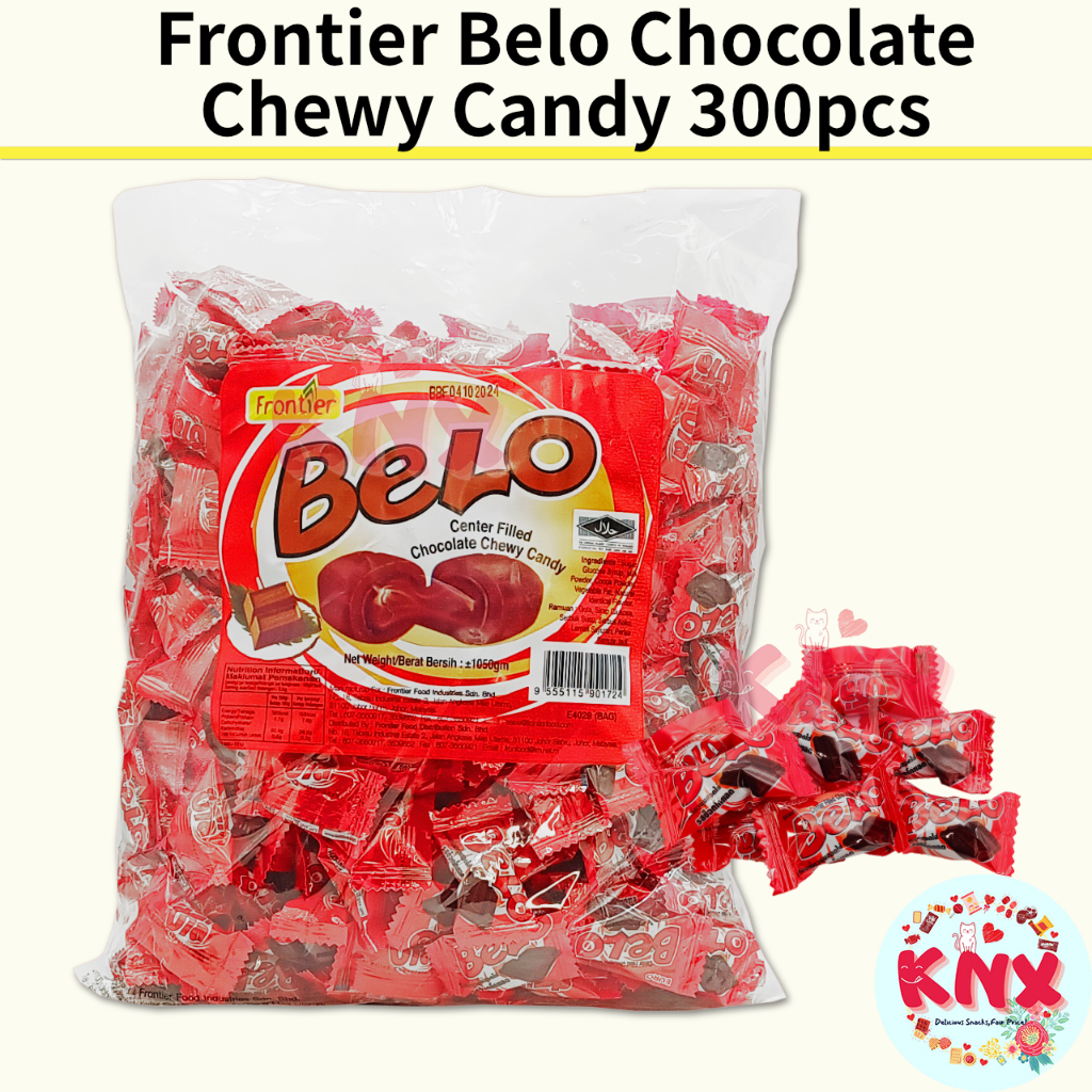 Frontier Belo Chocolate Chewy Candy 300pcs | Shopee Malaysia