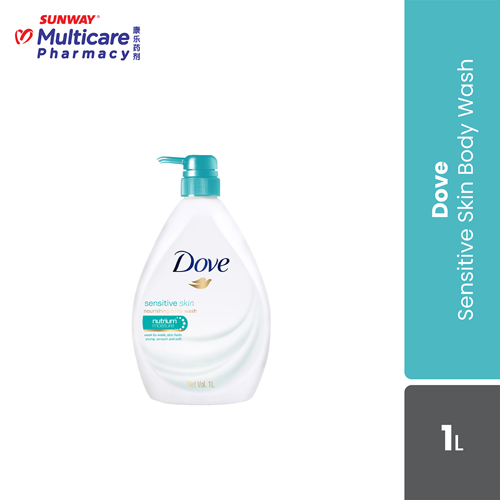 Dove Shower Sensitive Skin 1L | Shopee Malaysia