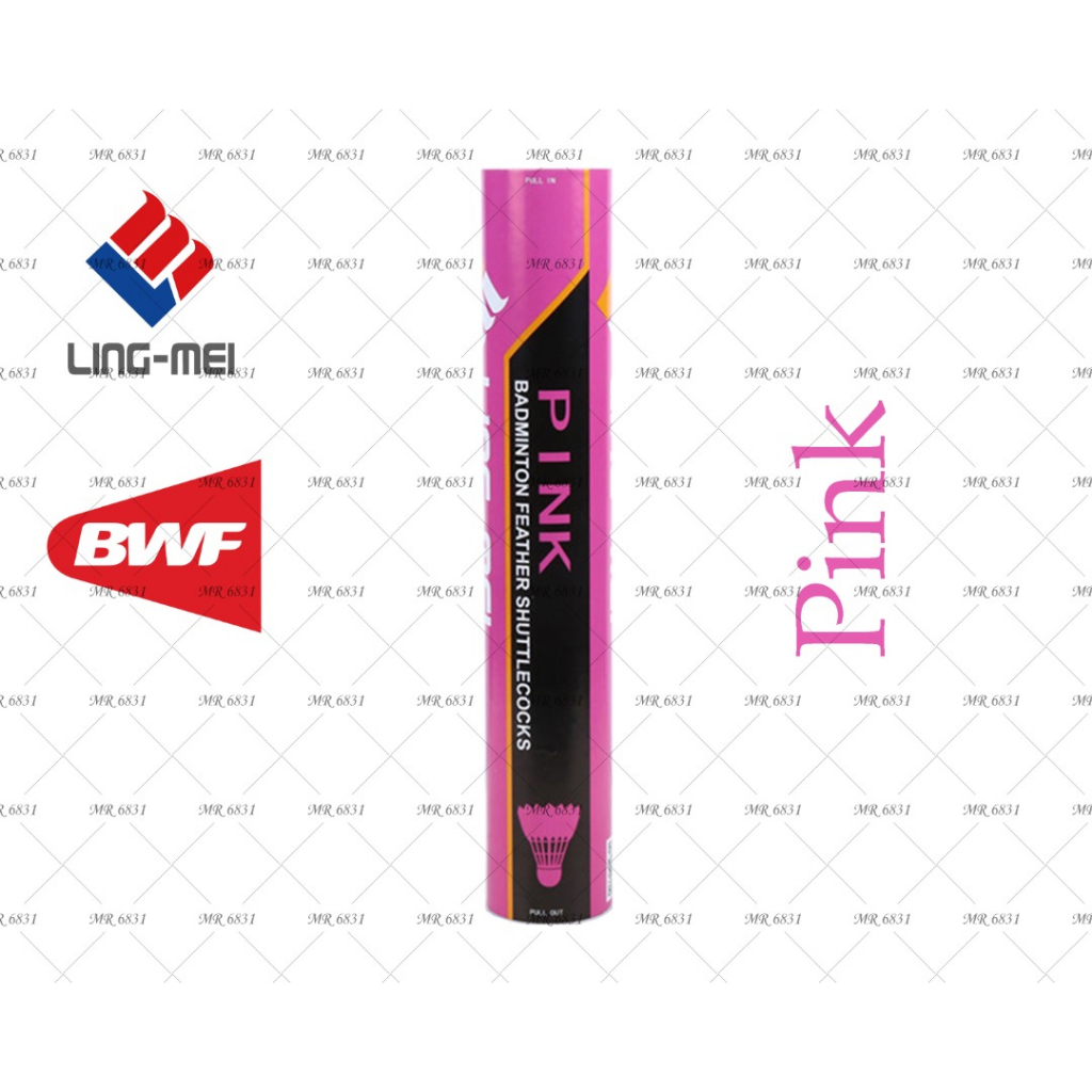 LING MEI PINK SHUTTLECOCK | Shopee Malaysia
