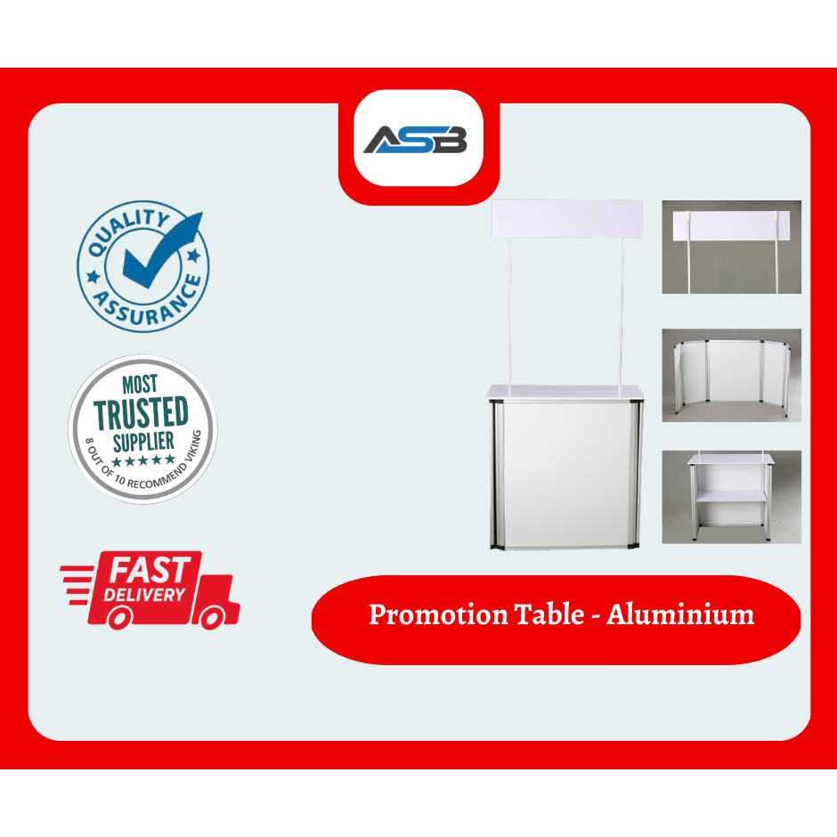 Aluminium Promotion Table, Sampling Booth. Aluminium Counter Table ...